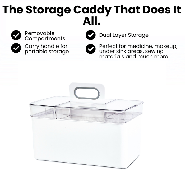 First Aid Storage Caddy | Blissful Little Home
