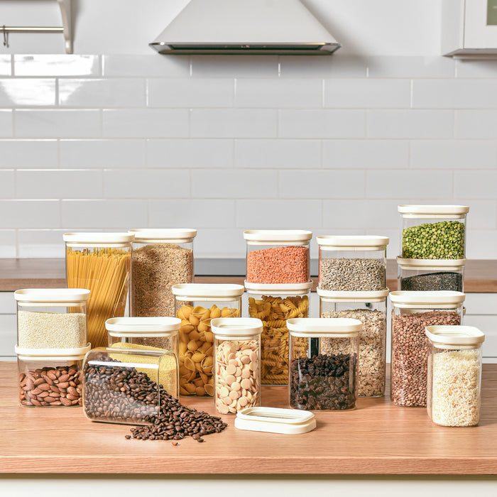 Glass Pantry Storage Containers & Jars | Blissful Little Home