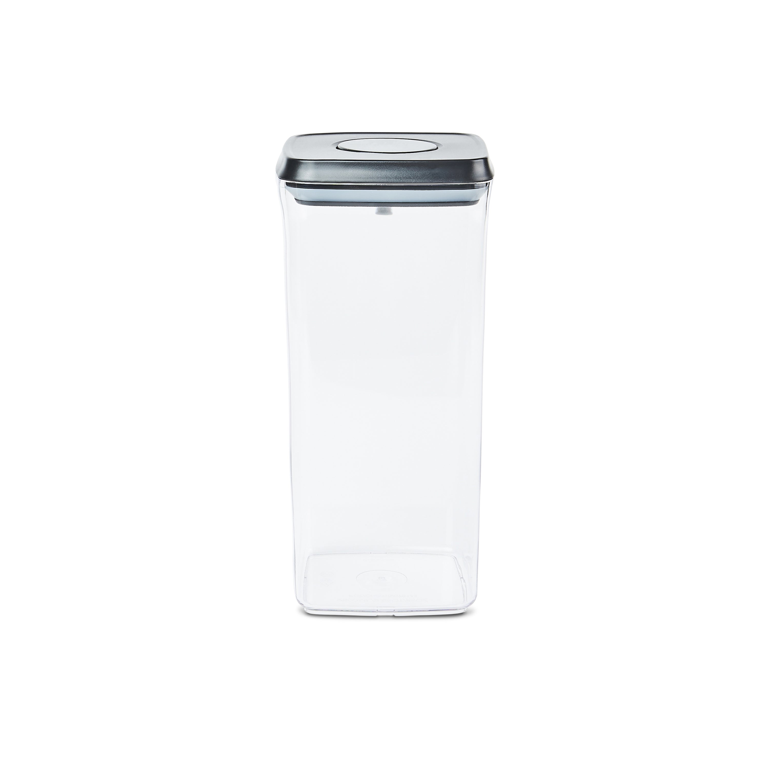 2.5L Push Top Pantry Storage Container Airtight | Black Lid