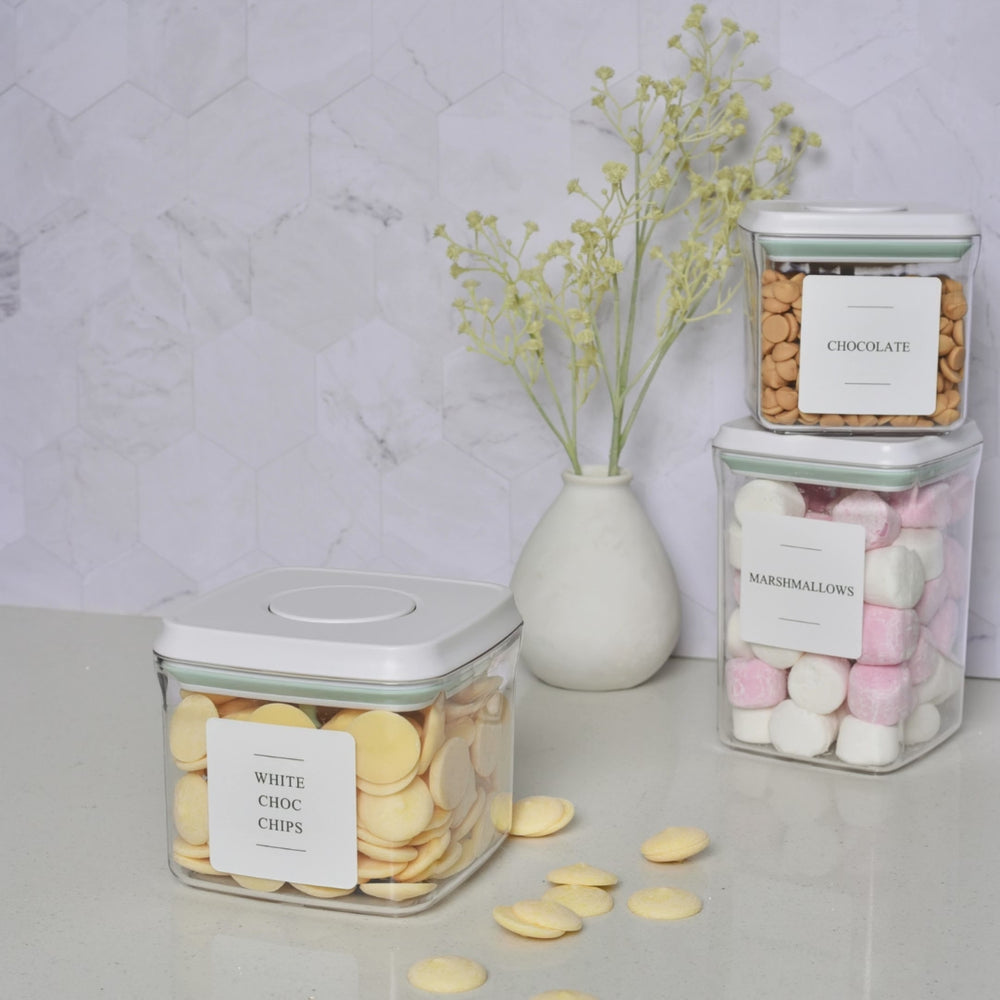 Push Top Pantry Container Set | Airtight | 23 Pack
