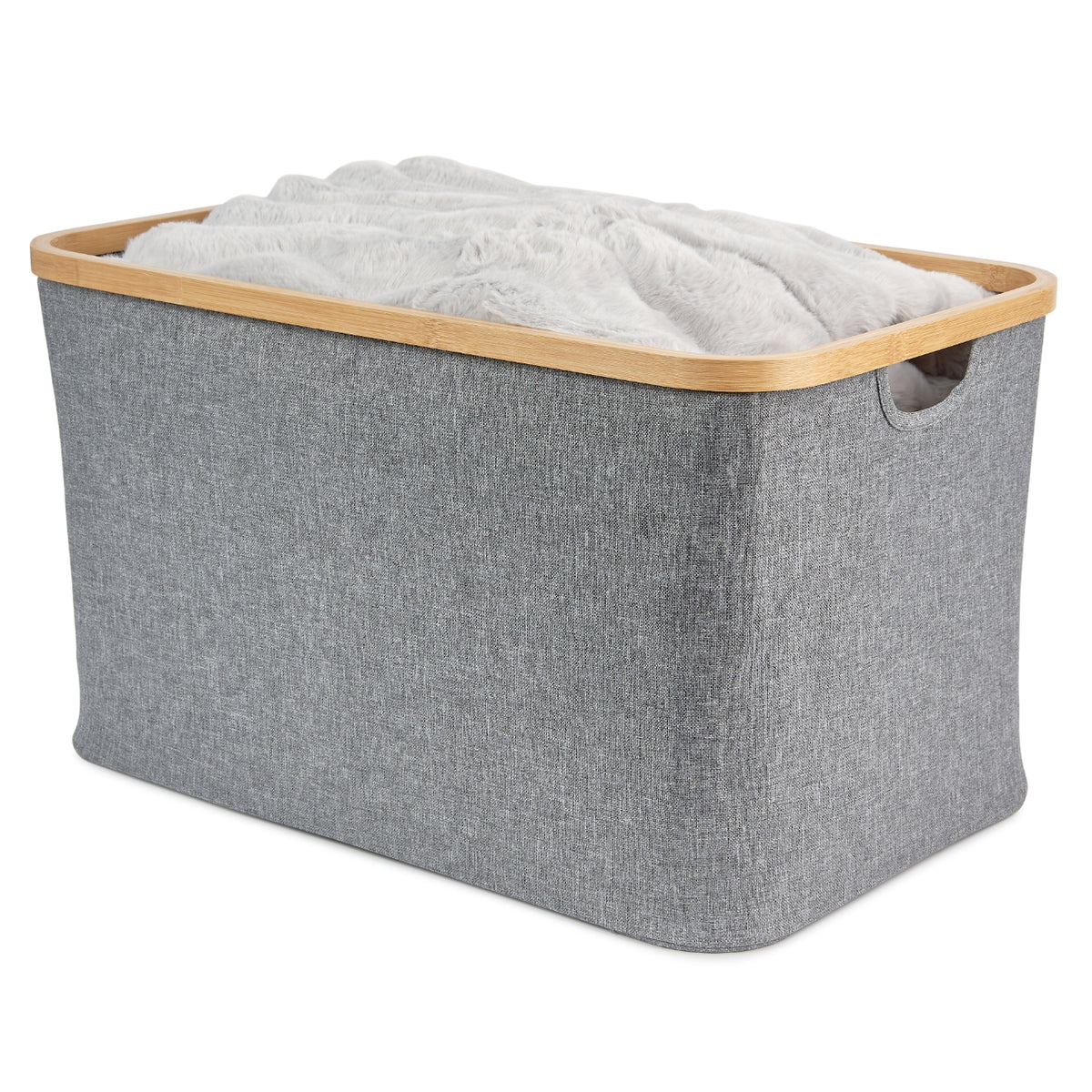 Linen Storage Basket | Large | Dark Grey