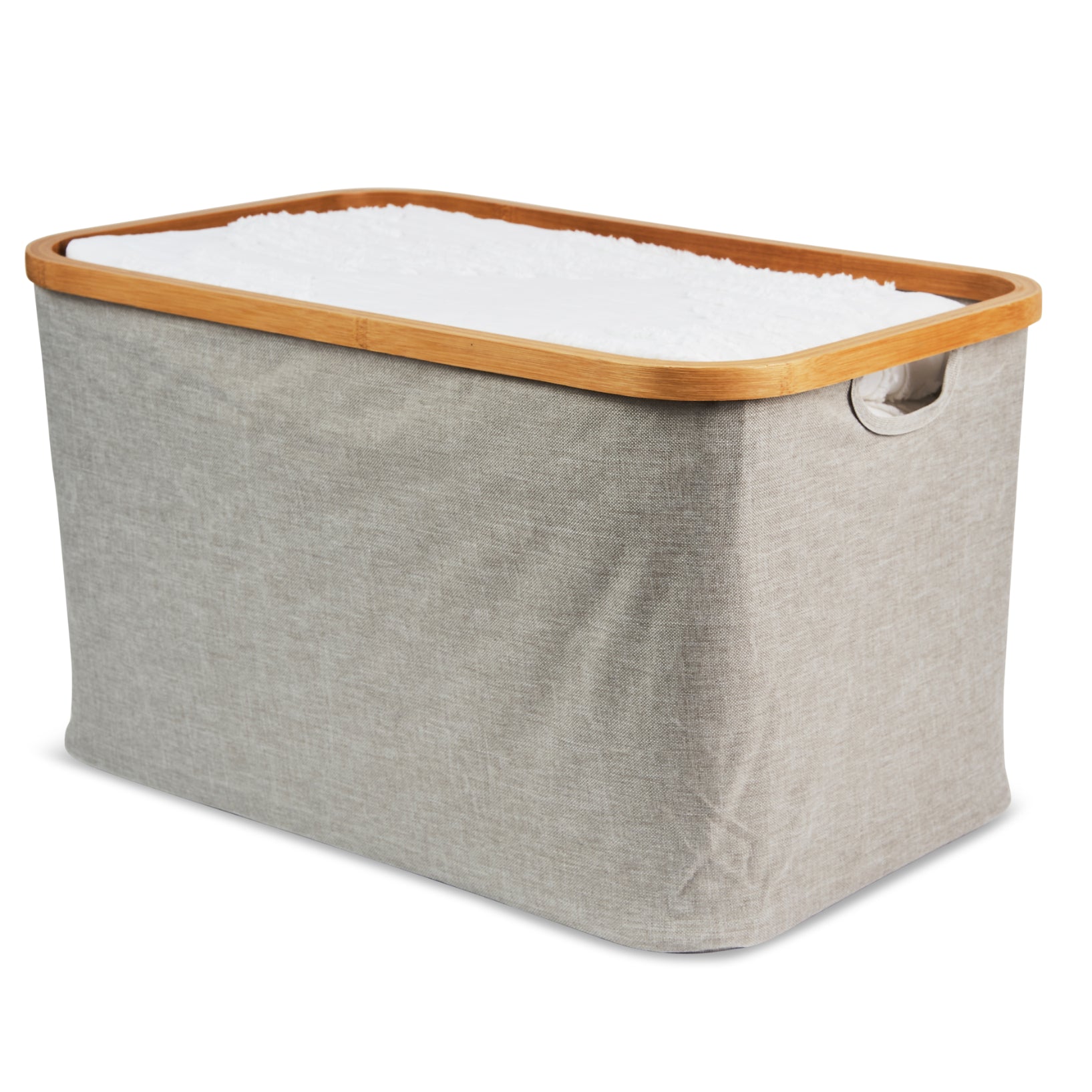 Linen Storage Basket | Large | Light Grey