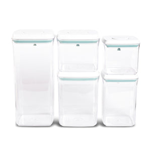 Push Top Pantry Container Set | 5 Pack | Blissful Little Home